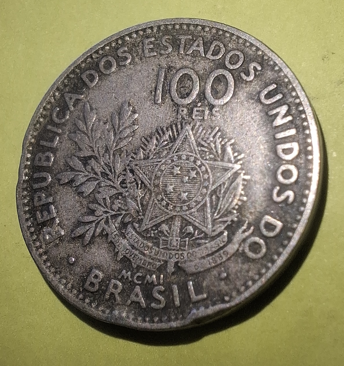The 100 Réis 1901 Coin of Brazil: Informative Details and Numismatic ...